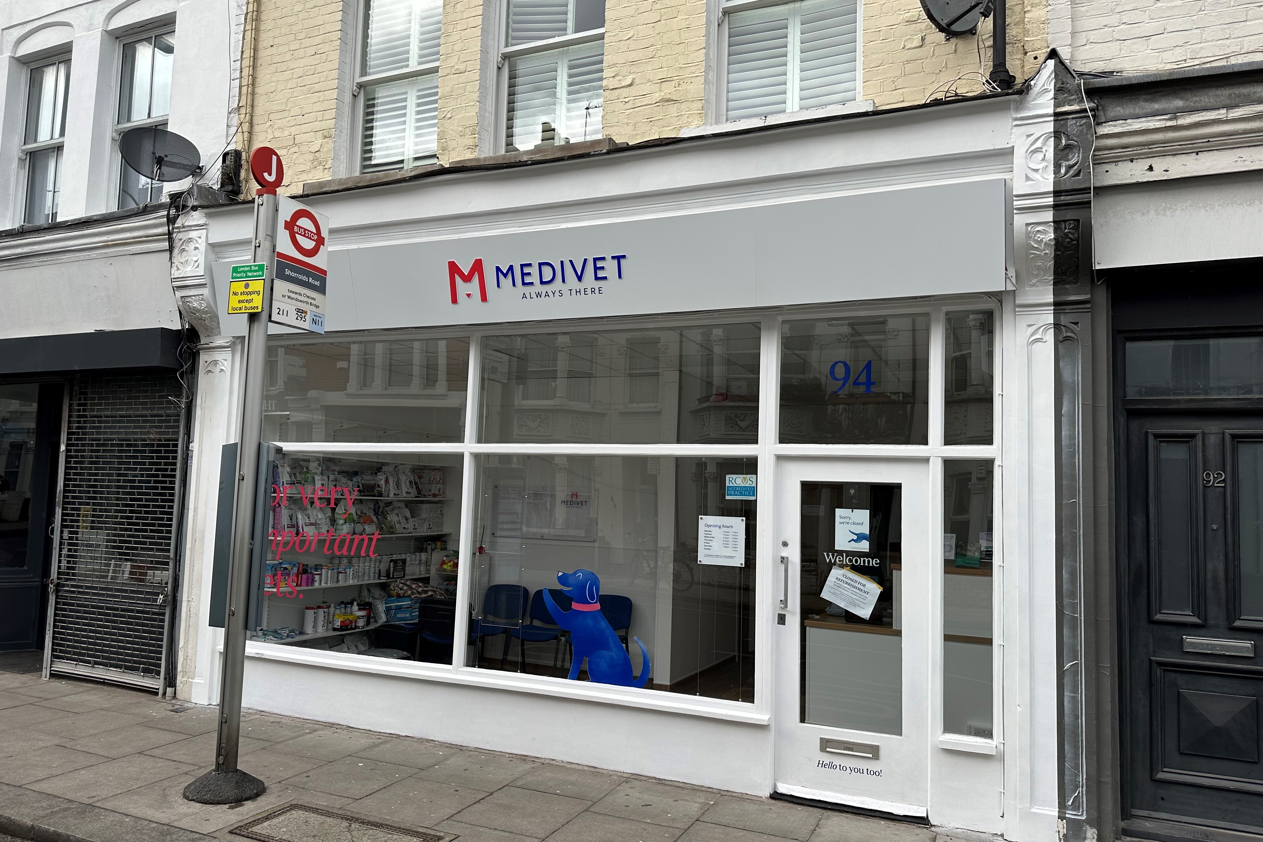 Vet in Fulham | London Vets | Medivet